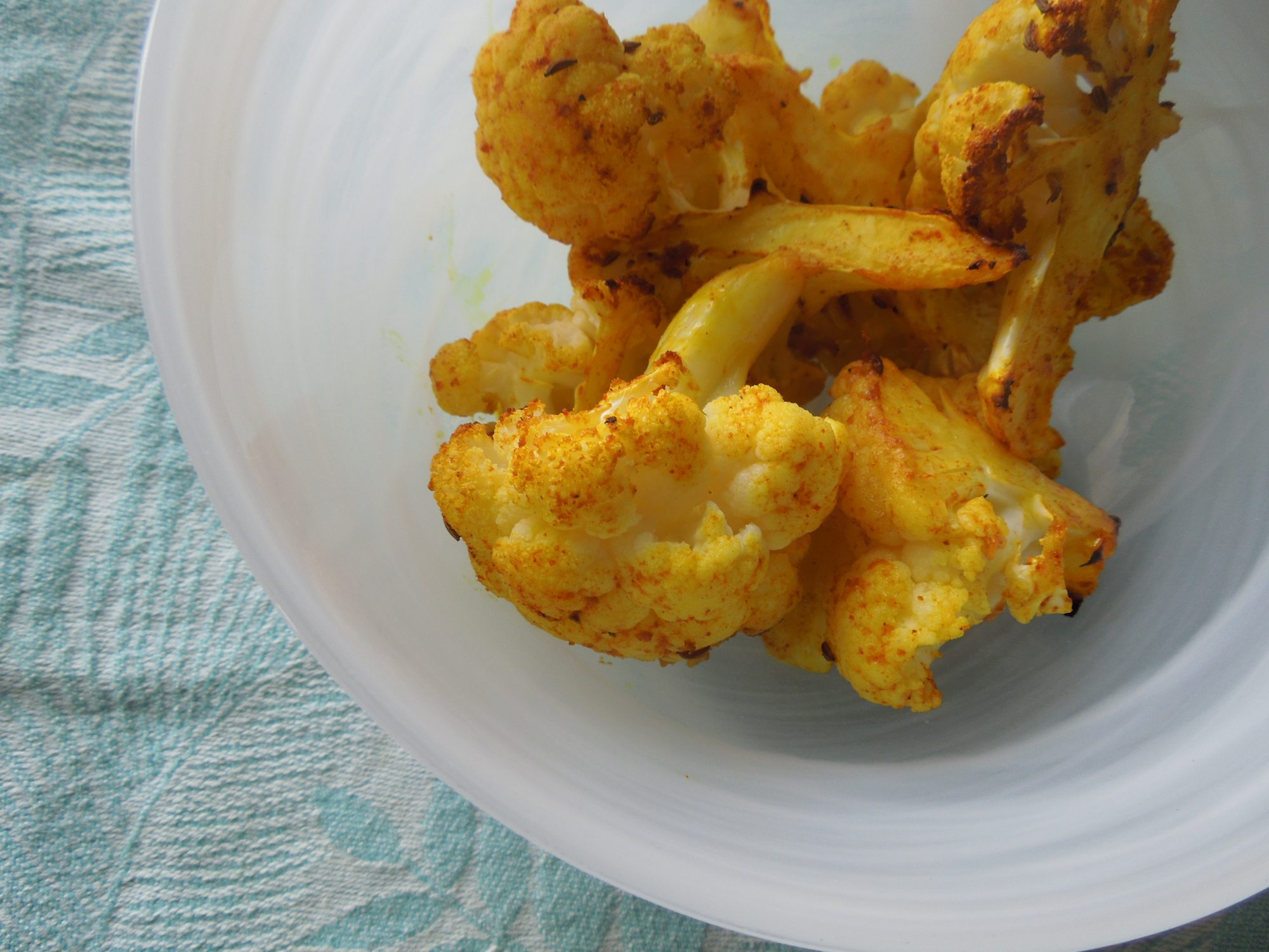 African Curried Cauliflower Recipe - Fluid Movement + Massage